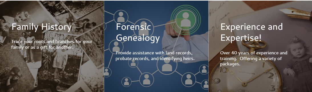 Services - Past to Present Genealogy